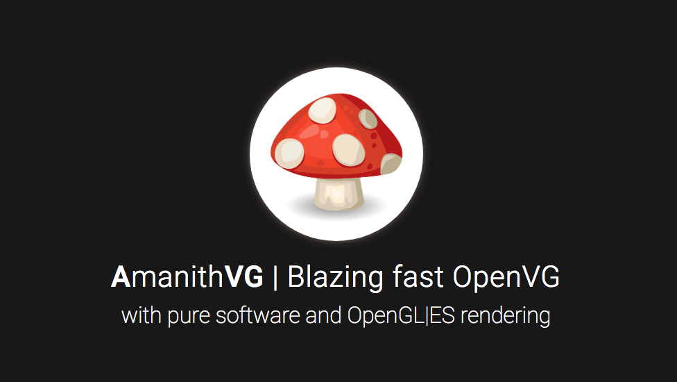 AmanithVG, a software OpenVG library for 2D vector graphics rendering